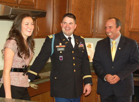 Keys to new home presented to Army Capt. Ferris Butler | Local ...
