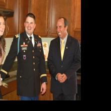 Keys to new home presented to Army Capt. Ferris Butler | Local ...