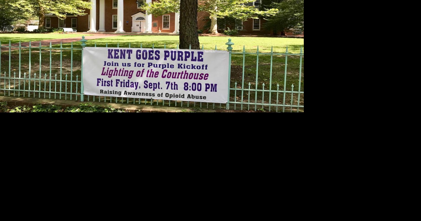 Kent Goes Purple to light up courthouse | Local | stardem.com