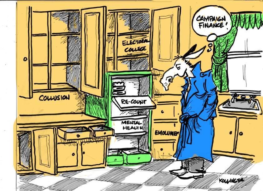 Empty cupboards | Kollinger's Cartoons | stardem.com