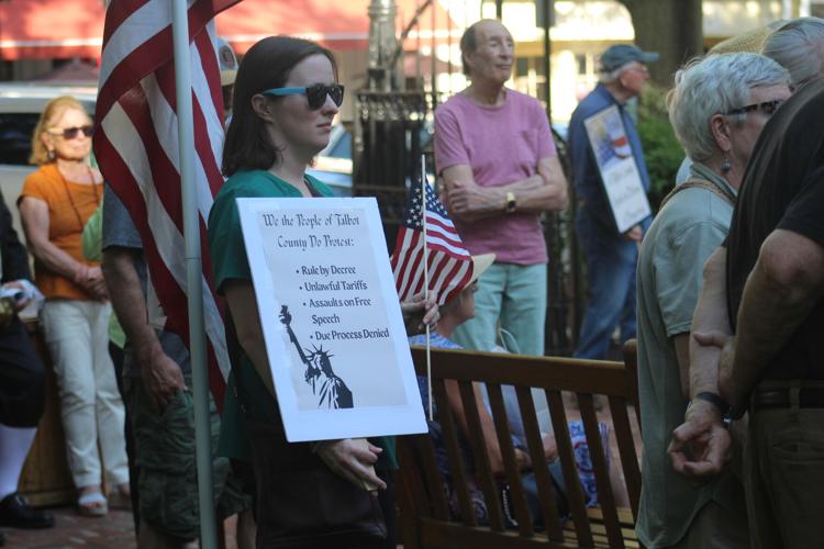 Residents protest outside courthouse, read their version of Talbot ...