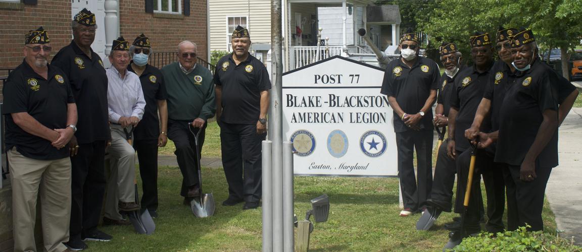 American Legion Post 77 breaks ground on renovation of Easton building ...
