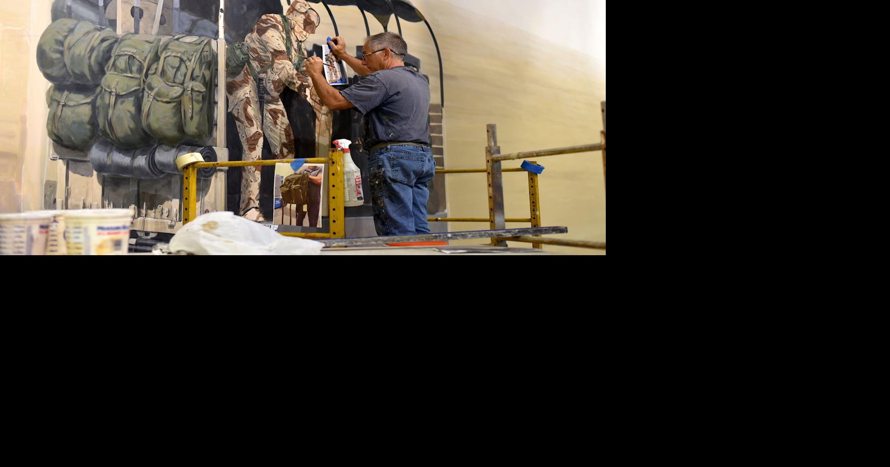 Rosato paints life-like murals immersed in Marine Corps history | Life ...