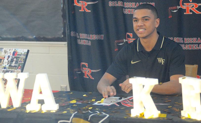 Col. Richardson pitching standout Regulski signs with Demon Deacons ...