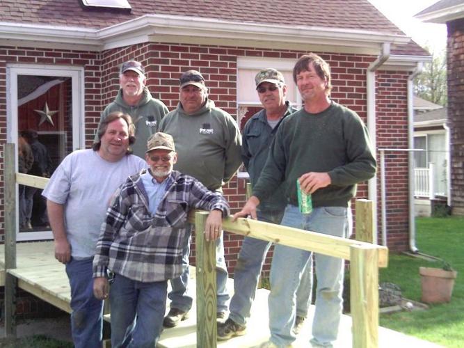 VFW 5246 constructs ramp for veteran in need | Life | stardem.com