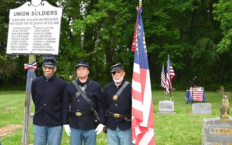 Ceremony honors 18 Black Union soldiers buried in Unionville cemetery ...