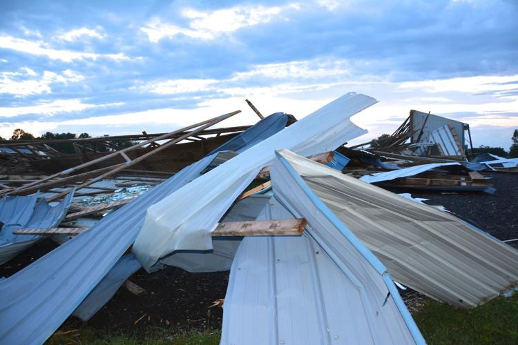 Wind knocks down Worthmore's show barn, horse paddock | Local | stardem.com
