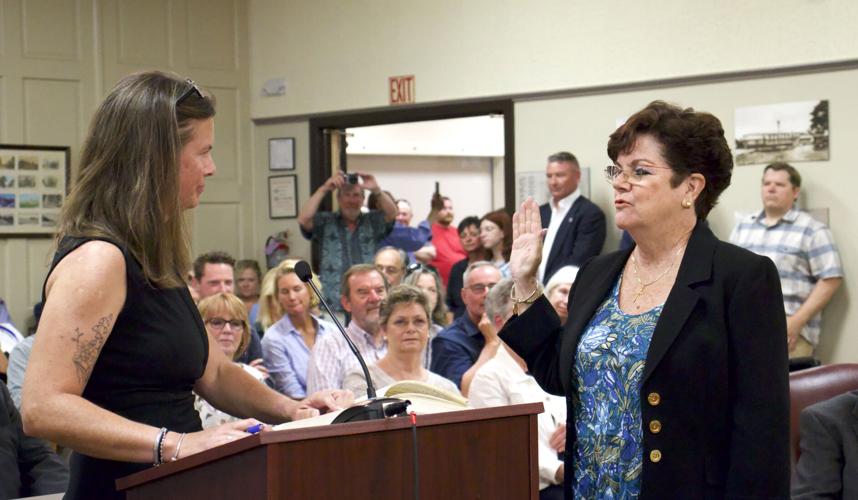 Easton swears in first female mayor, new council members | Local ...