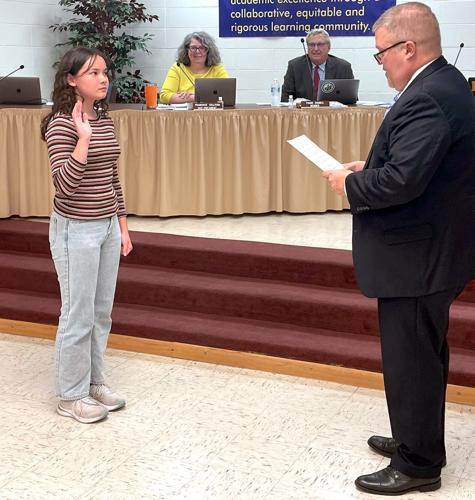 New student board member sworn-in | News | stardem.com