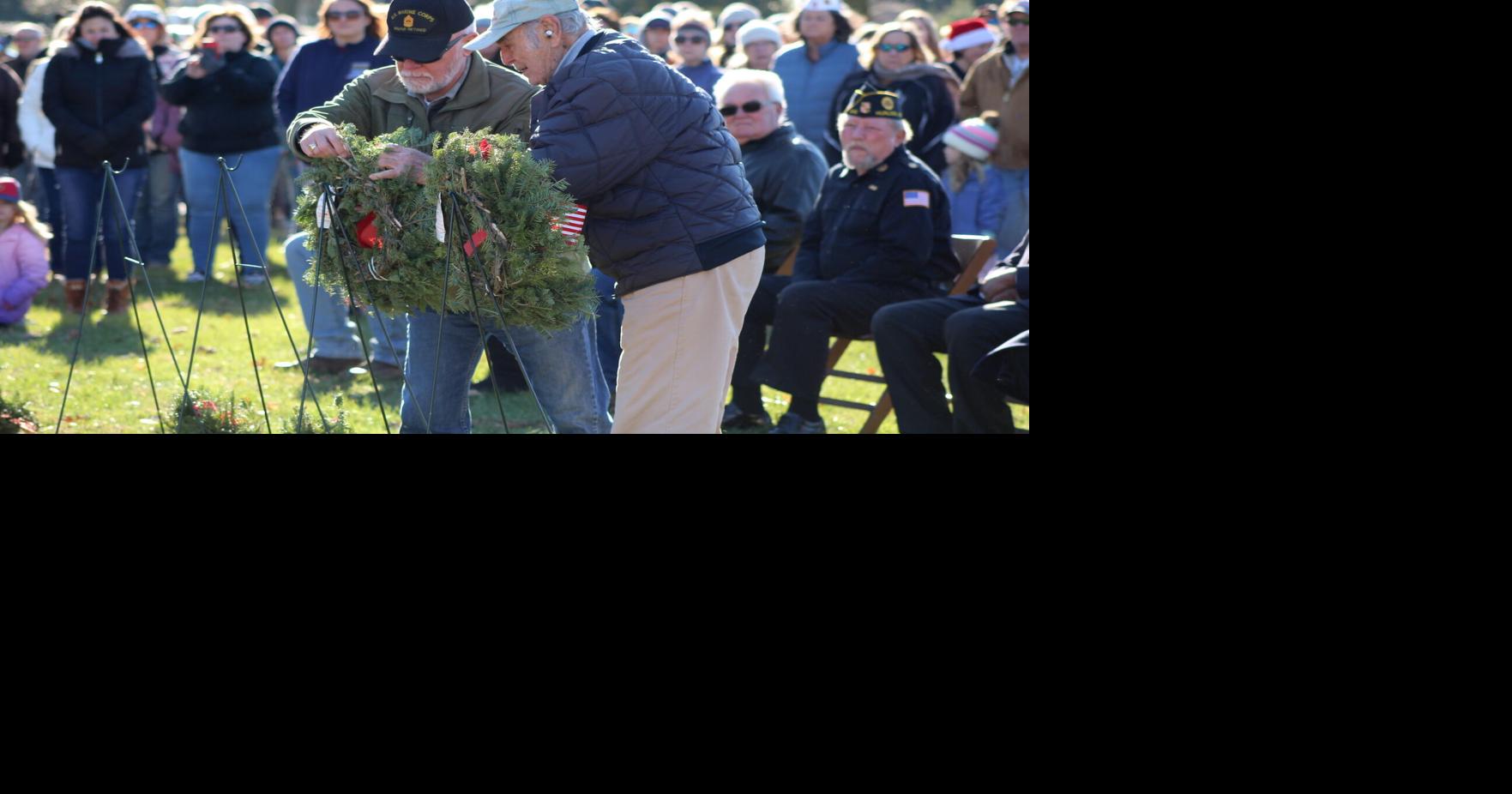 Vets honored with wreaths for their resting place | News | stardem.com