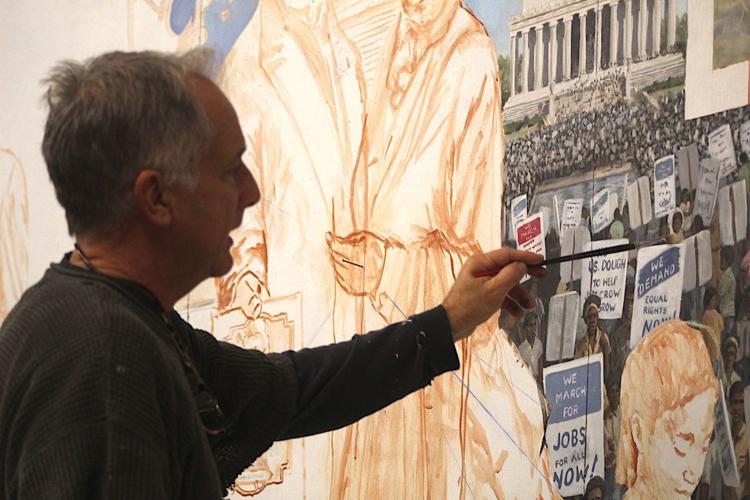 Frederick Douglass mural from famous local artist Michael Rosato coming ...