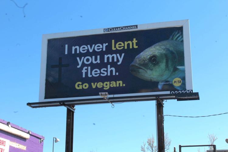 Jimmy's Famous Seafood, PETA exchange billboard jabs ... again ...