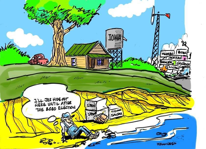 Iowa | Kollinger's Cartoons | stardem.com