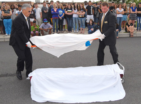 Kent County High School creates mock crash scene | Local | stardem.com