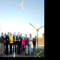 Chesapeake celebrates wind turbine installation | Local | stardem.com