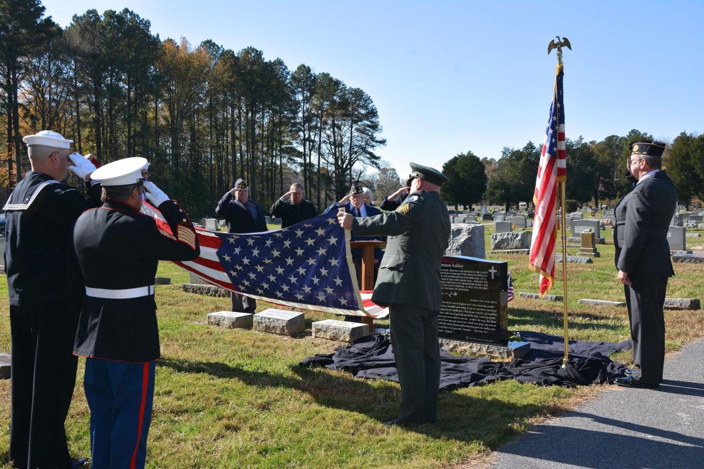 Rock Hall honors Legion post namesake Preston Ashley | Local | stardem.com