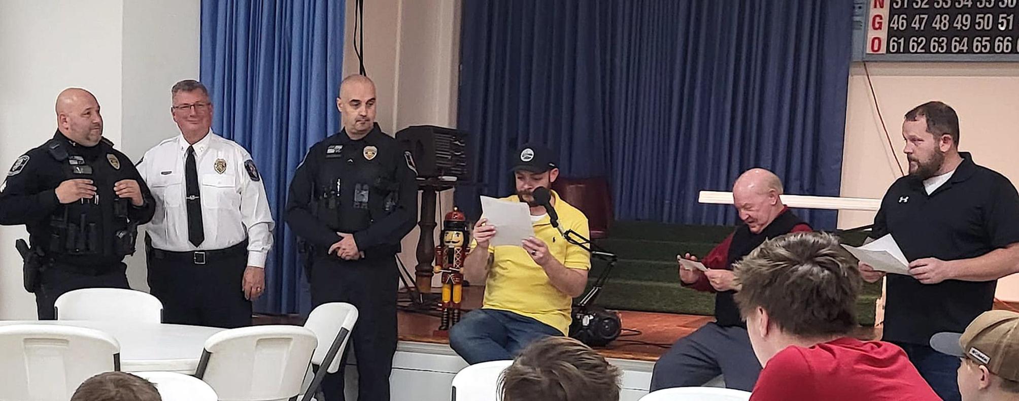 2021 Officers of the Year recognized in Federalsburg | Local | stardem.com