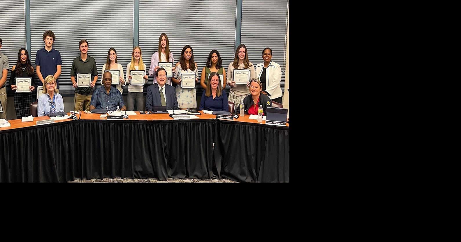 Student Board of Education Members sworn in, attend their first meeting ...