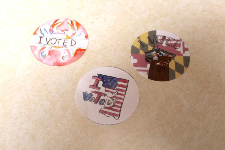 Local students' designs to be featured on 'I Voted' stickers ...