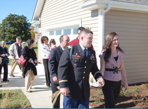 Keys to new home presented to Army Capt. Ferris Butler | Local ...
