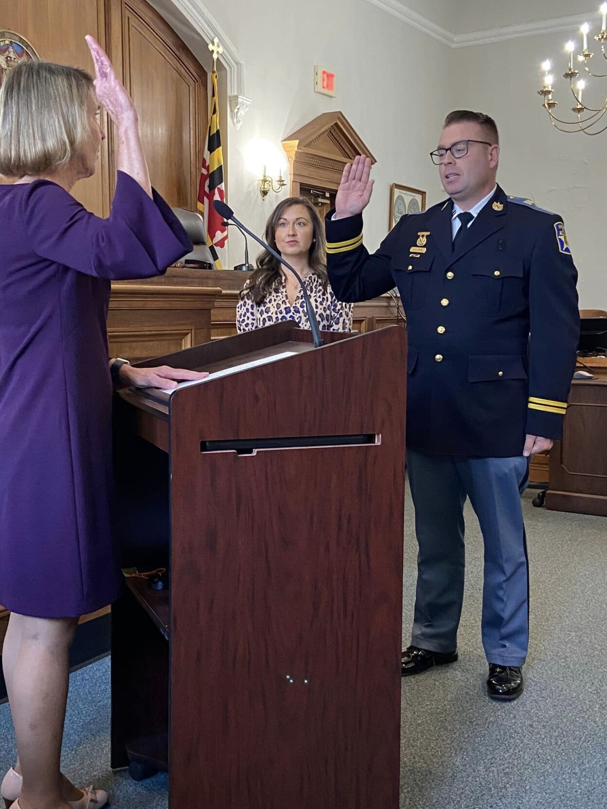Helmer sworn in as chief deputy | Local | stardem.com