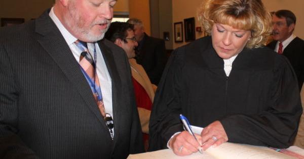 Sexton sworn in as fourth Cecil County Circuit Court judge | Local ...