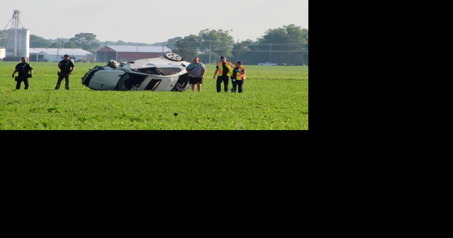 Car flips on Route 16 in Cambridge | Dorchester County News | stardem.com