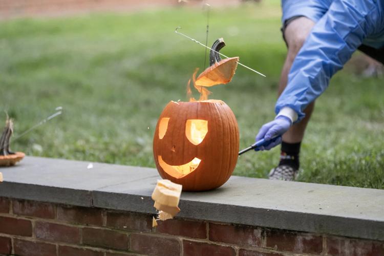 Exploding pumpkins take center stage at Washington College | Local ...