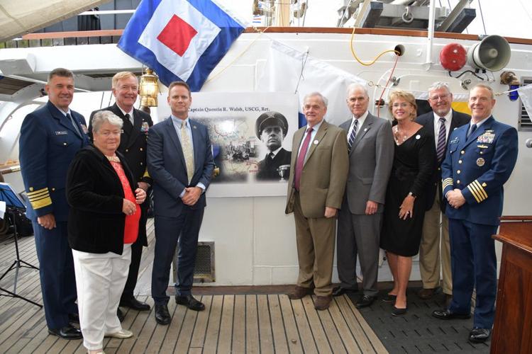 Walsh first Coast Guard officer to have a Navy ship named for him ...