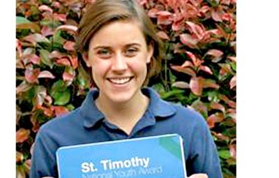 11th-grader wins St. Timothy Award | Life | stardem.com
