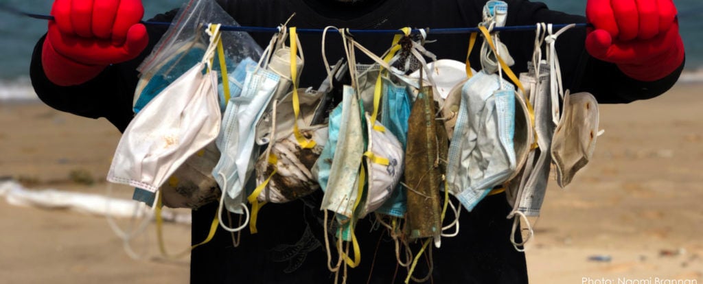 More than 1.5 billion masks polluting oceans, bays with potential $13 ...