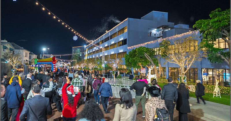 The 5th Annual Holiday Lighting Festival in East Hollywood celebrated ...