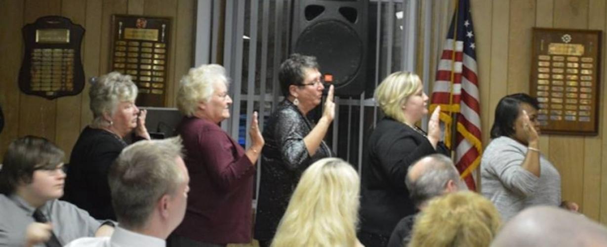 Church Hill VFD presents awards, installs officers | Local | stardem.com