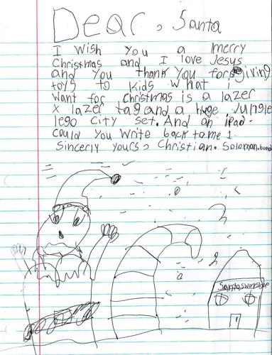 Christian Bond | Letters to Santa | stardem.com