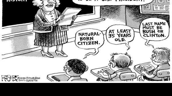Presidential requirements | Cartoons | stardem.com