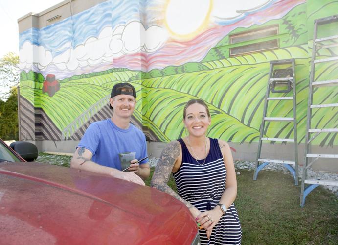 New mural brightens downtown Preston | Local | stardem.com