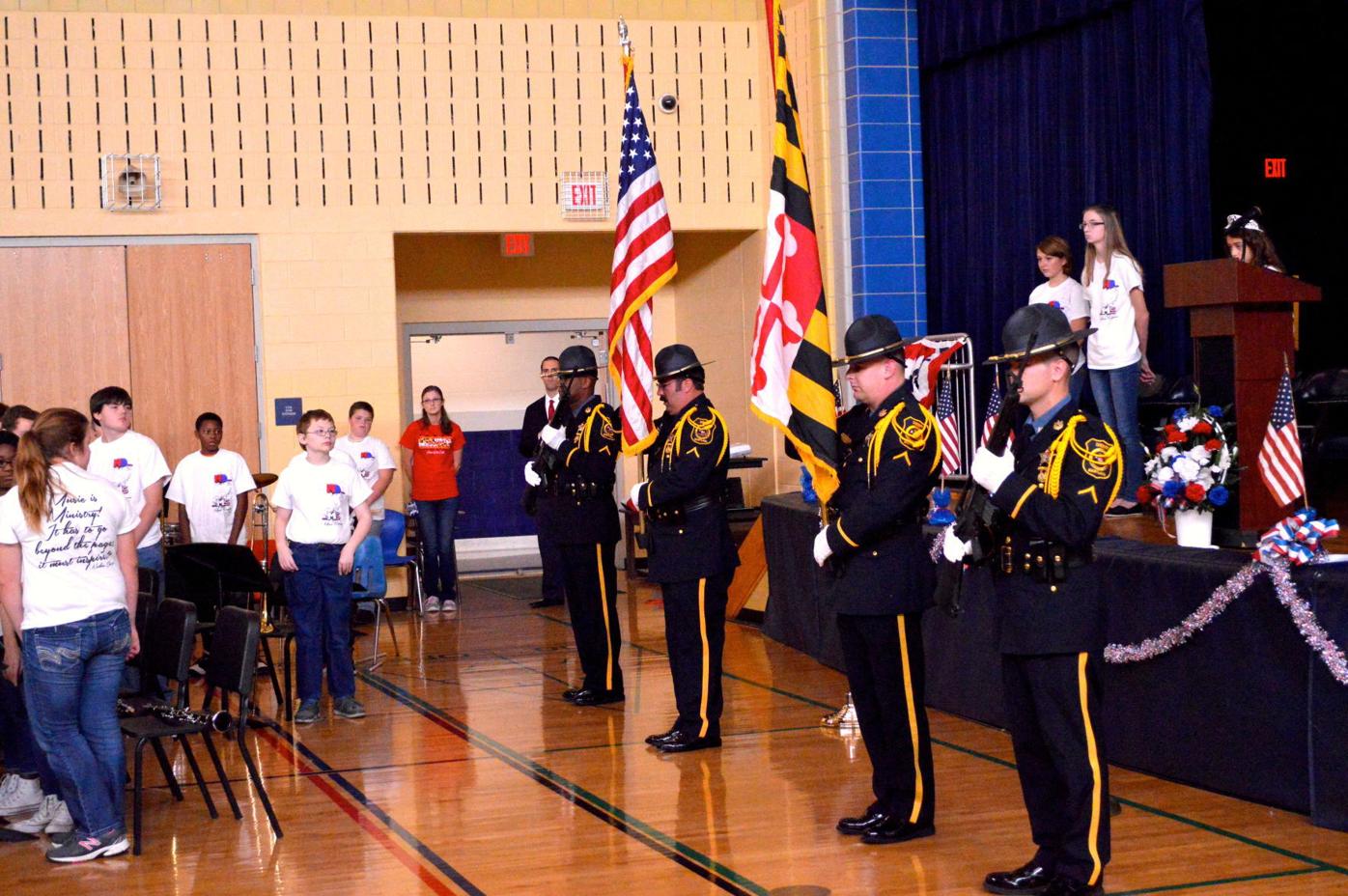 North Dorchester Middle School honors veterans | Local | stardem.com