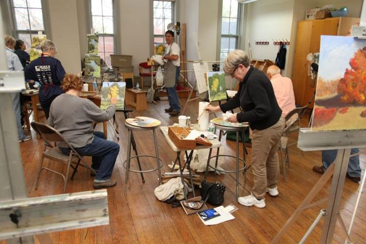 Waterfowl Festival holds master art classes at the Academy Art Museum ...