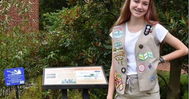 Rebecca Merkel earns Girl Scout Gold Award for water conservation ...