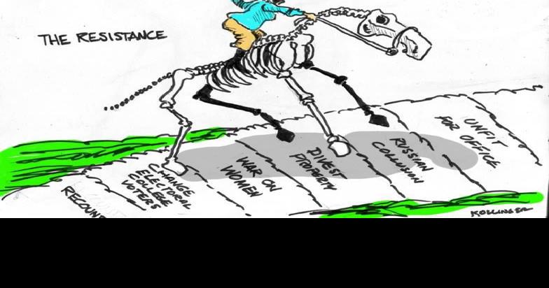 Resistance | Kollinger's Cartoons | stardem.com