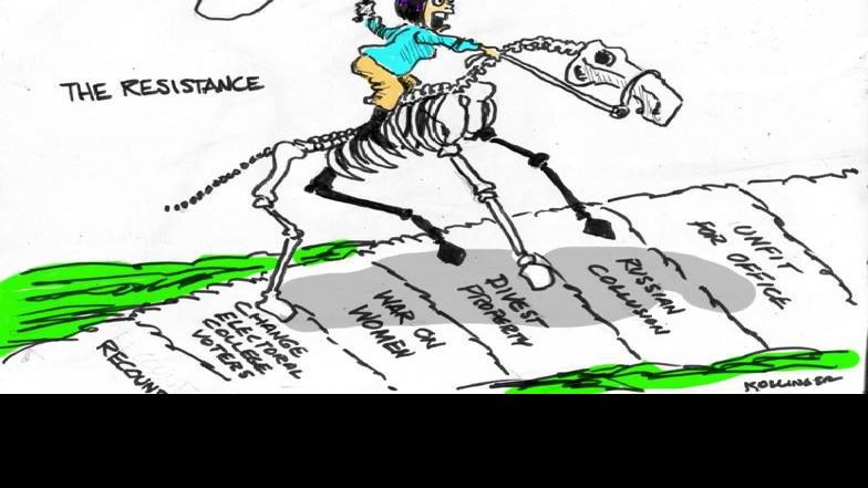 Resistance | Kollinger's Cartoons | stardem.com
