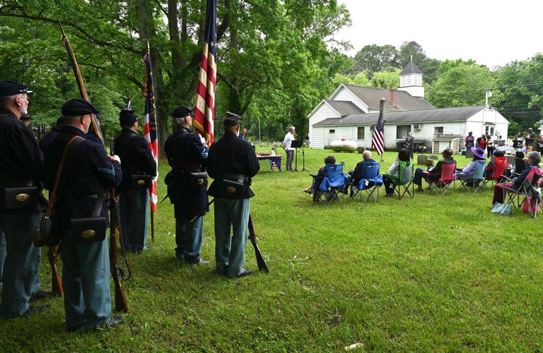 Ceremony honors 18 Black Union soldiers buried in Unionville cemetery ...