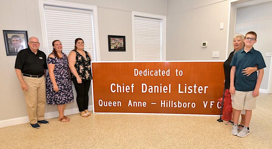 Section of MD 404 dedicated to honor fallen firefighter Danny Lister ...