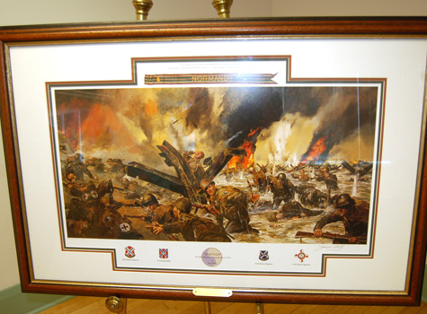 D-Day painting presented to Fretterd Community Center | Local | stardem.com