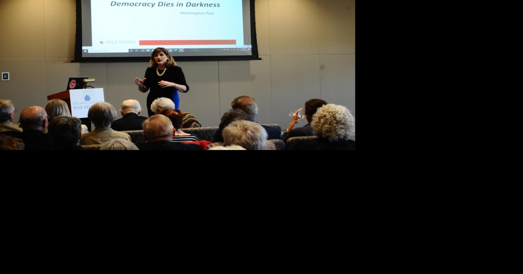 Wye Fellows speaker examines modern journalism | Local | stardem.com