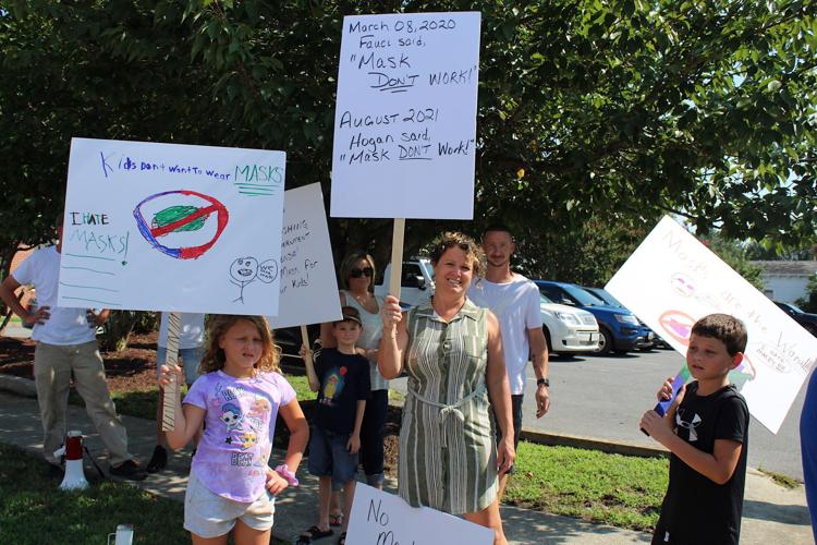 Parents protest mask mandate | Local | stardem.com