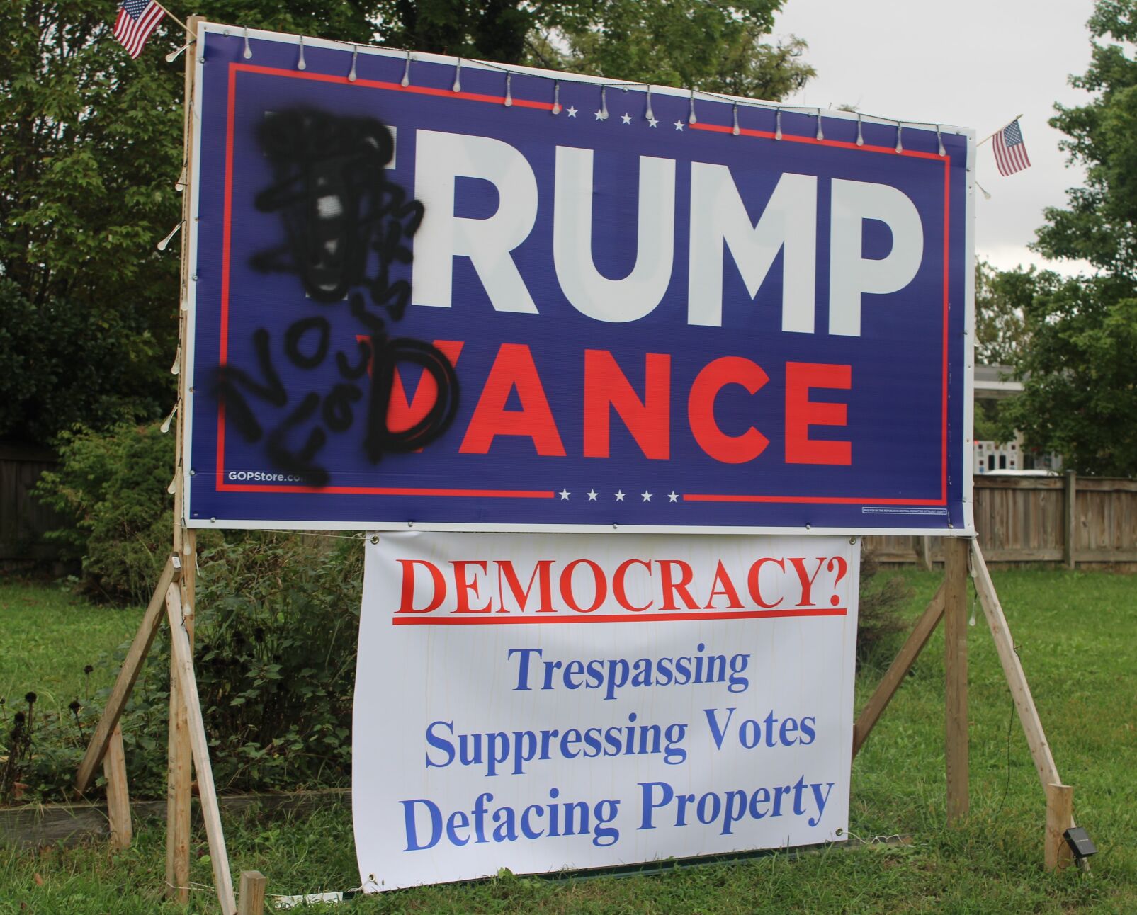 Some political signs vandalized in Talbot County | Local | stardem.com