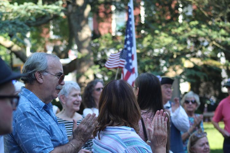 Residents protest outside courthouse, read their version of Talbot ...