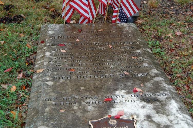 Brig. Gen. Perry Benson honored for War of 1812 service | Photos ...