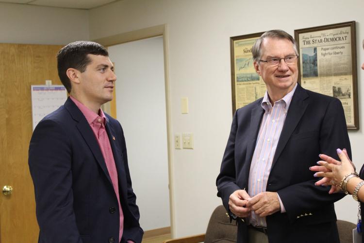 Colvin visits Star Democrat on 12 days, 12 county tour | Local ...